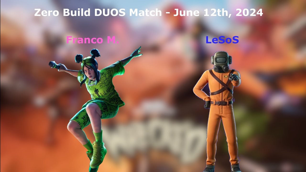 IMMA GONNA WIN!! - ZB DUOS Match ft LeSoS - June 12th, 2024 - YouTube