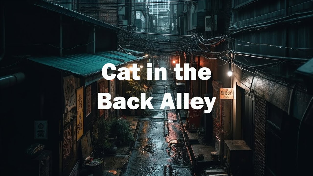 Cat in the Back Alley| Ambience-Dreamy Music Mix| Yume’s Music Diary ...