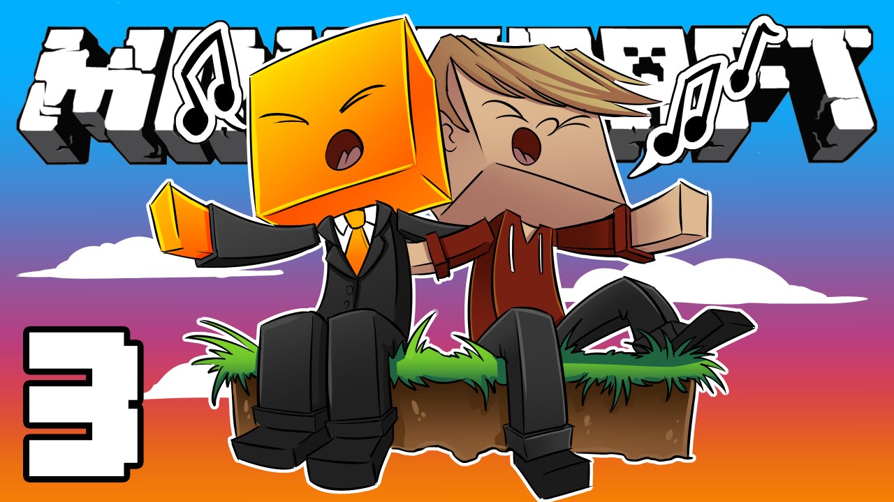 Minecraft - SkyGrind "Skeleton Grinder!" - Episode 3 - YouTube