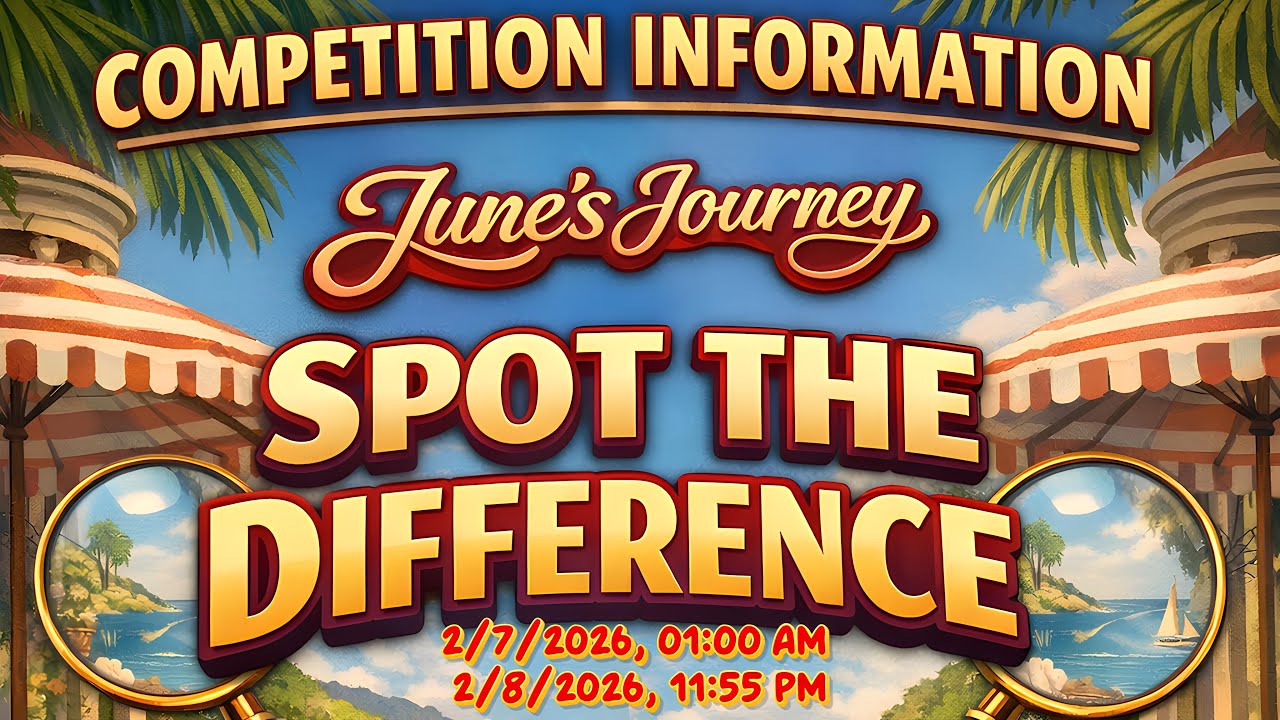 JUNE'S JOURNEY 7 to 8 FEB 2026 SPOT THE DIFFERENCE COMPETITION ...