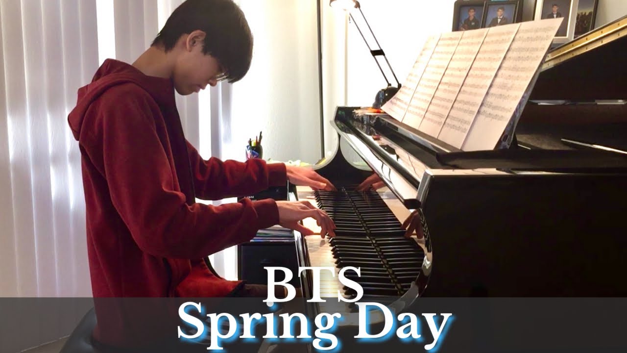 BTS (방탄소년단): Spring Day | Piano Cover by Jin Kay Teo - YouTube