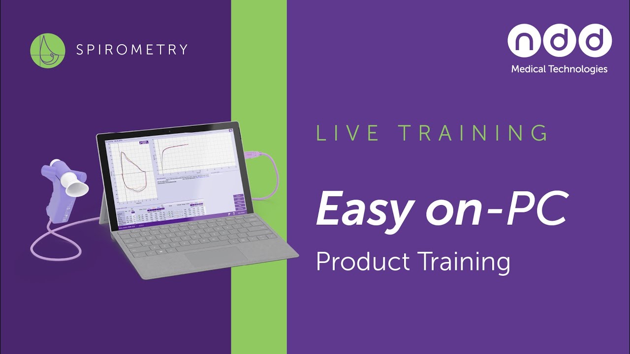 Live spirometry training with the Easy on-PC – March 2024 - YouTube