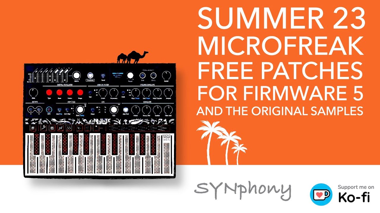 MICROFREAK patches - Summer 2023 - free [PATCHWORK episode 06] - YouTube