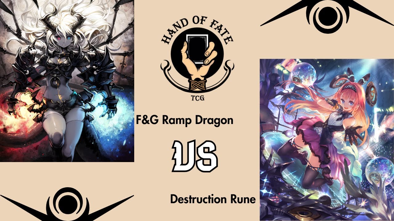 F&G Ramp Dragon vs. Destruction Rune - Shadowverse Evolve feature match ...