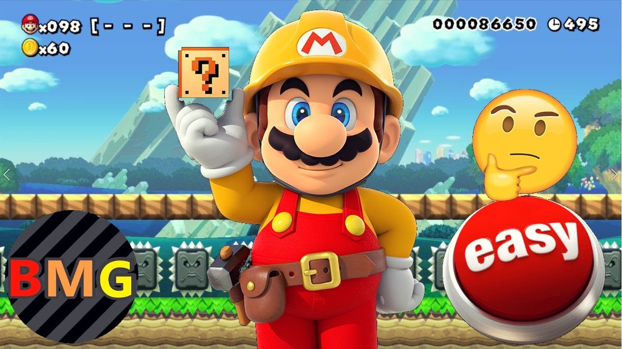 Top 10 Easiest Super Mario Maker Levels (That I've Played!) - YouTube