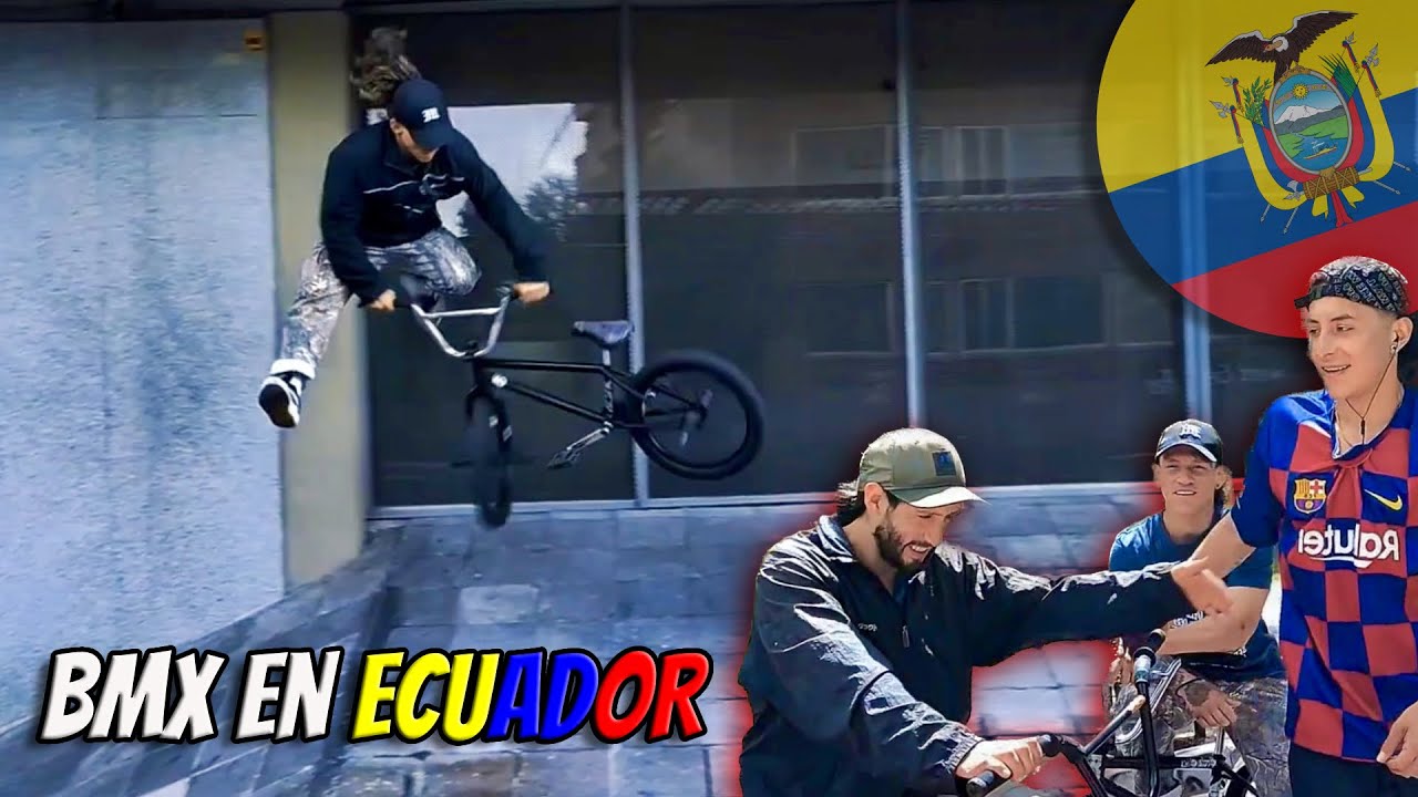 Brian Castillo & Amigos montan BMX en las Calles de Quito, Ecuador 🇪🇨 ...
