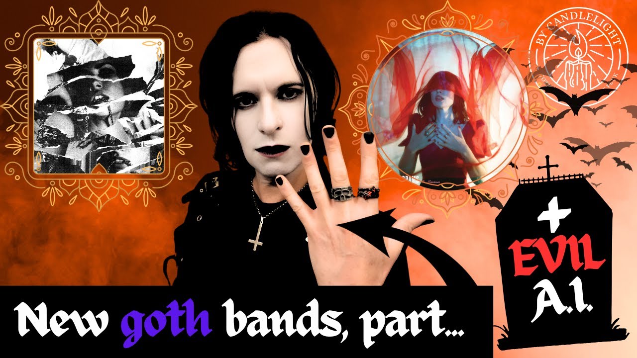 Best New Goth Bands (Part 5) | Evil AI Generated Music - YouTube