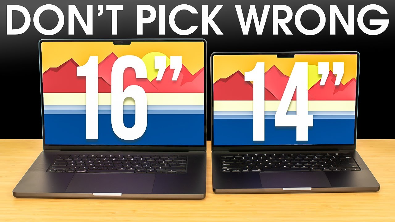 DON T WASTE Your MONEY 14 Vs 16 MacBook Pro M3 YouTube