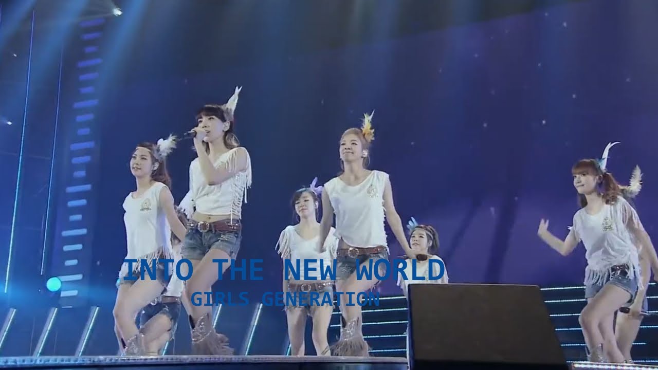 Into The New World - Girls' Generation - 1st Japan Tour Live - YouTube