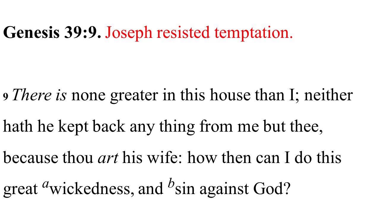 Genesis 39:9 - YouTube
