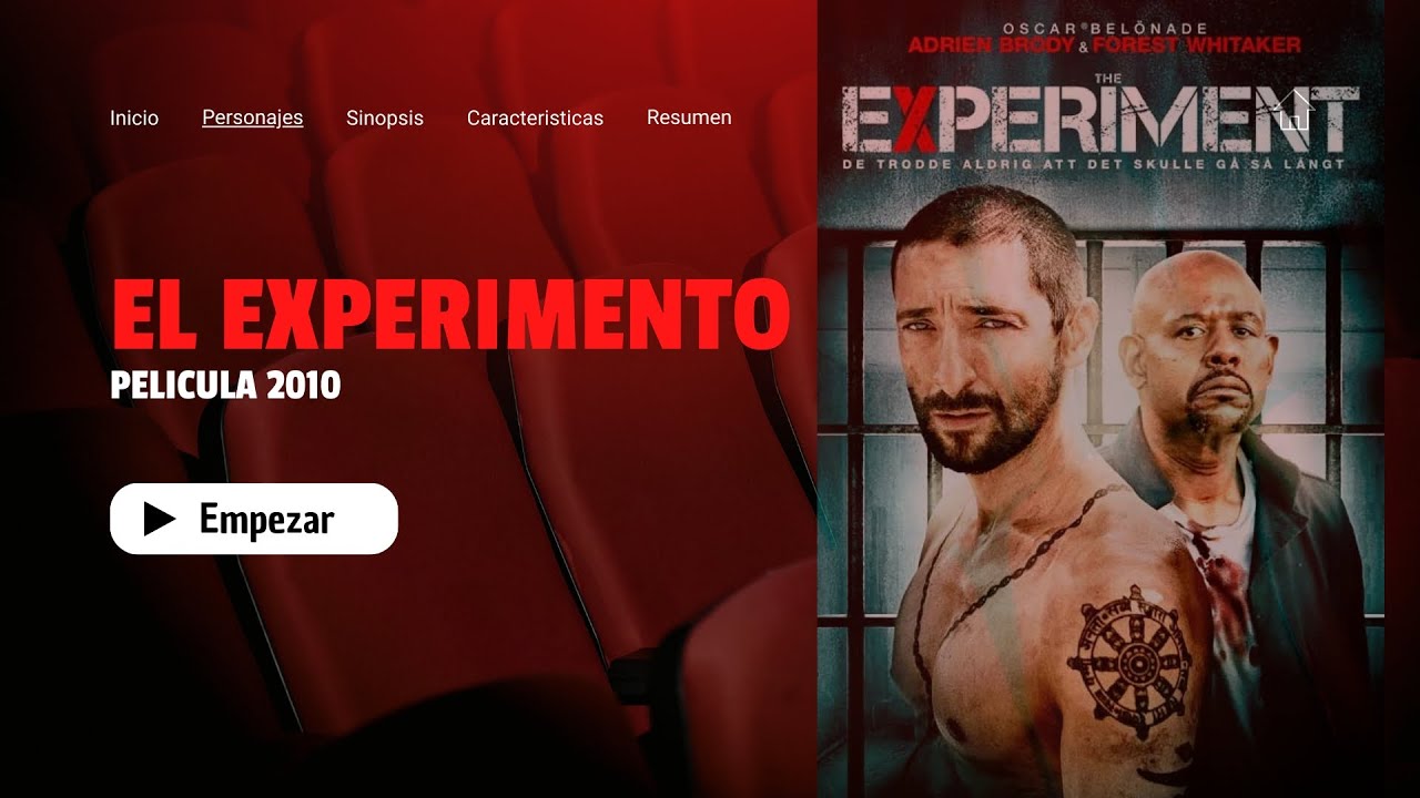 Análisis Psicológico de la película El Experimento (2010) - YouTube