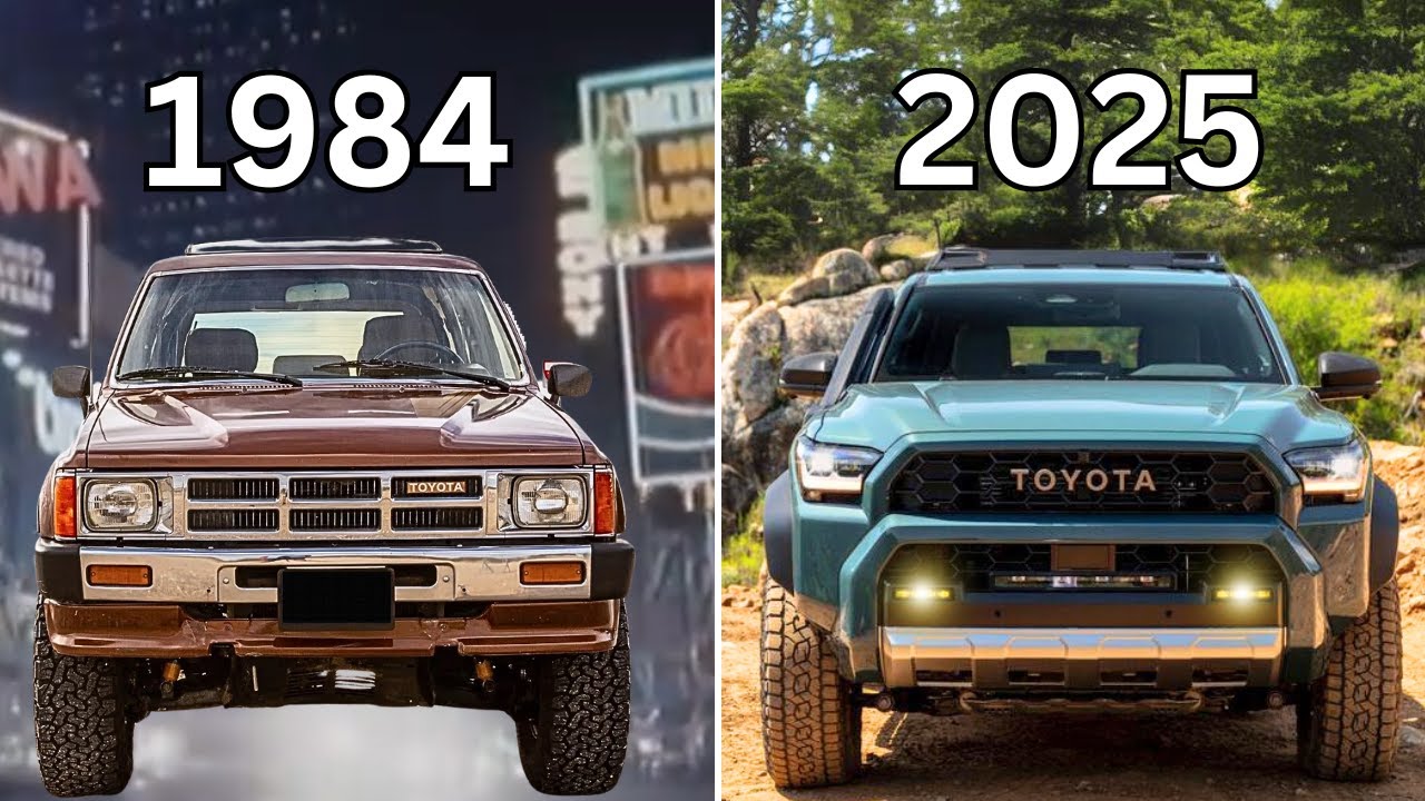 Evolution of the Toyota 4Runner [1984-2025] - YouTube