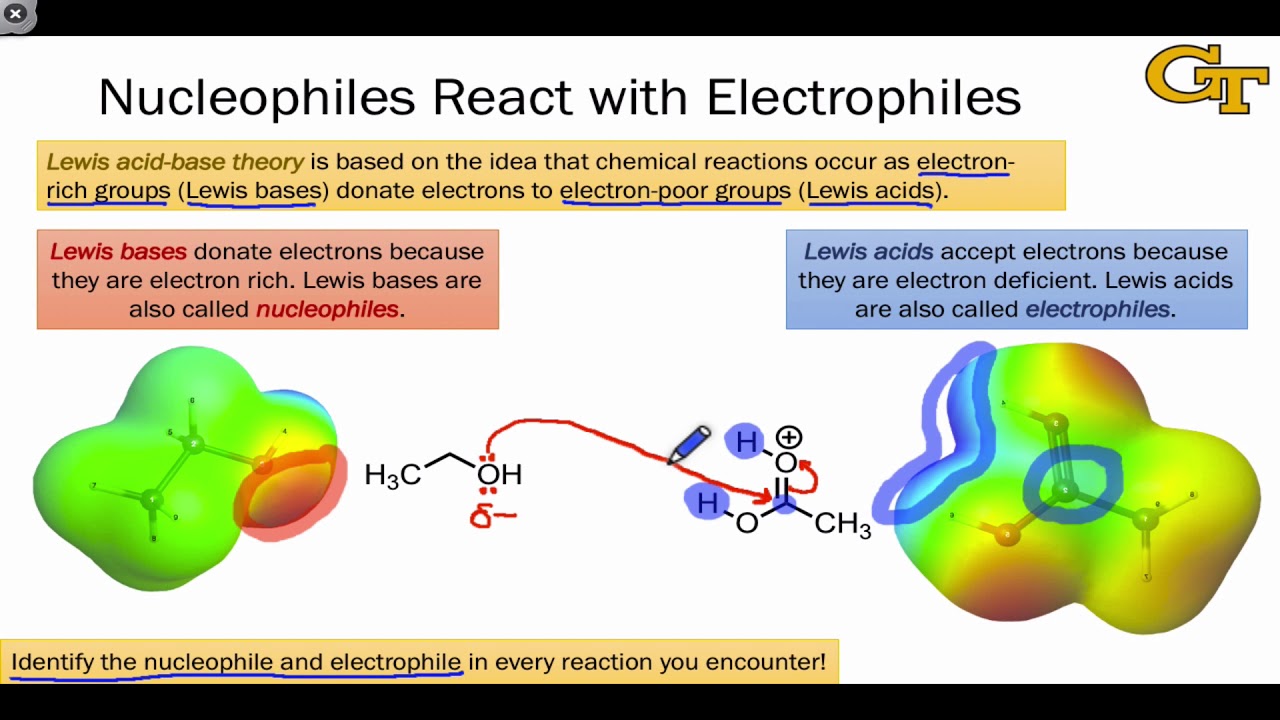 Nucleophile And Electrophile