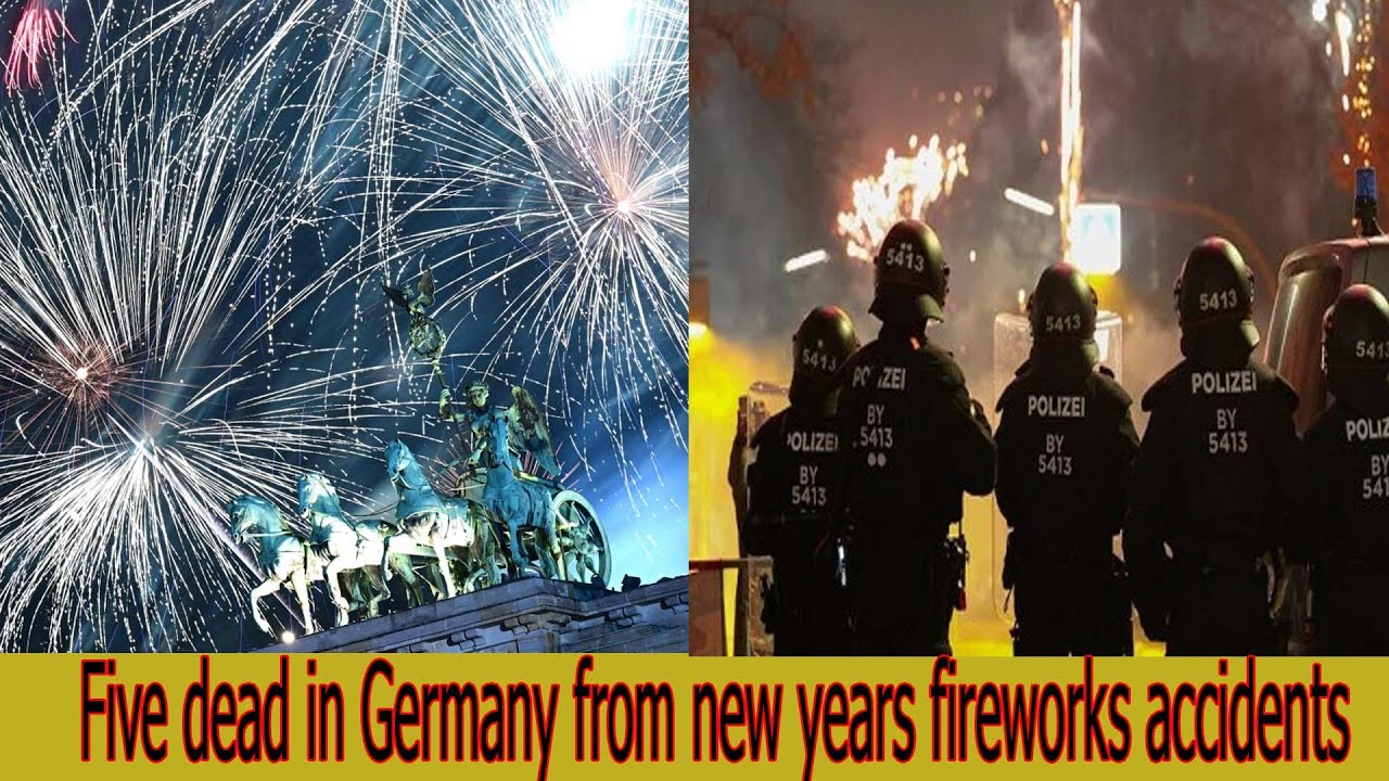 Five dead in Germany from new years fireworks accidents - YouTube