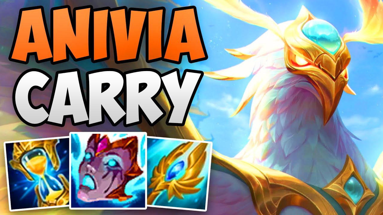 CHALLENGER ANIVIA ONE-TRICK CARRIES HIS TEAM! | CHALLENGER ANIVIA MID ...