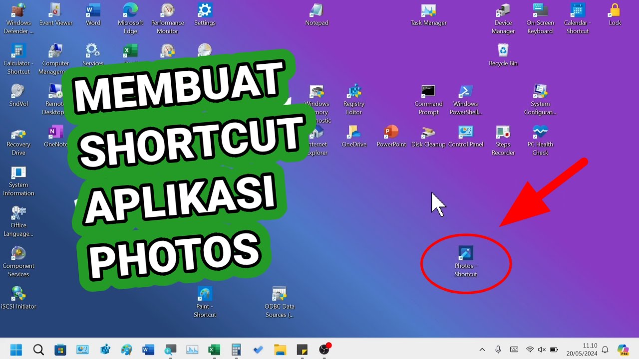 Cara Membuat Shortcut Aplikasi Photos di Windows 11 (Sehingga Shortcut ...