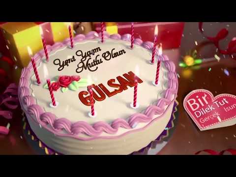 İyi ki doğdun GÜLSAN - İsme Özel Doğum Günü Şarkısı