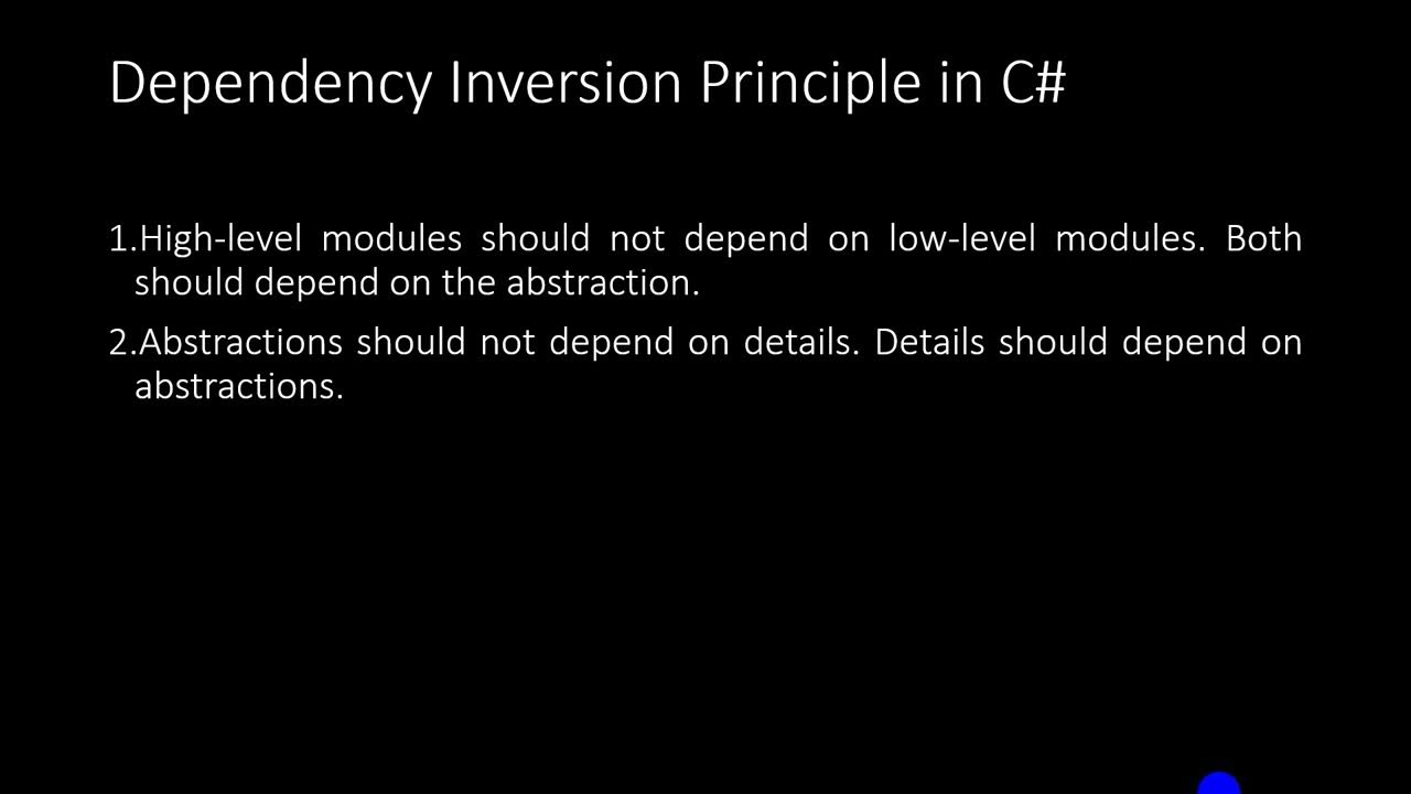 Dependency Inversion Principle in C# with Example | SOLID Design ...