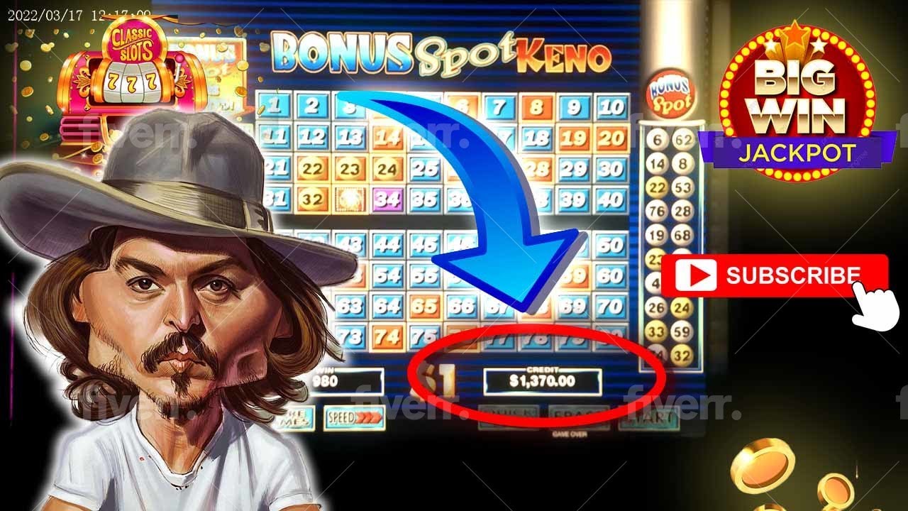 Bonus Spot Keno Slots Jackpot $8000 - YouTube
