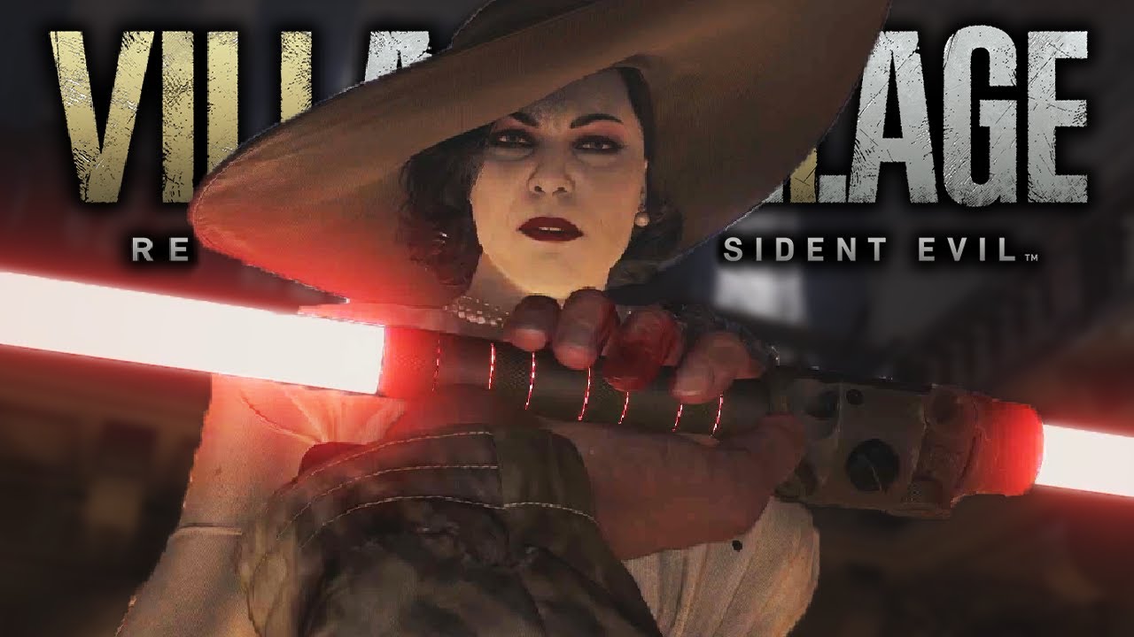 Can lightsaber kill Dimitrescu in Resident Evil Village? #RE8 - YouTube