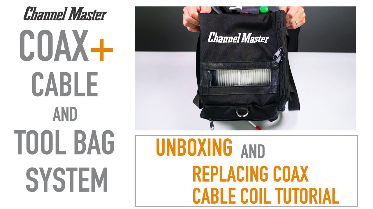 Coax+ Cable and Tool Bag System for DIYers and Professional Installers ...