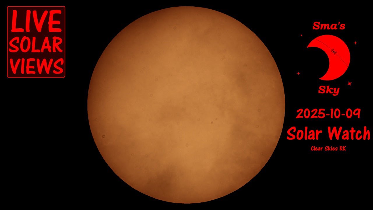 Solar Calm: Quiet Sun on Oct 9, But We're on Aurora Watch! 🔭 - Oct 9 ...