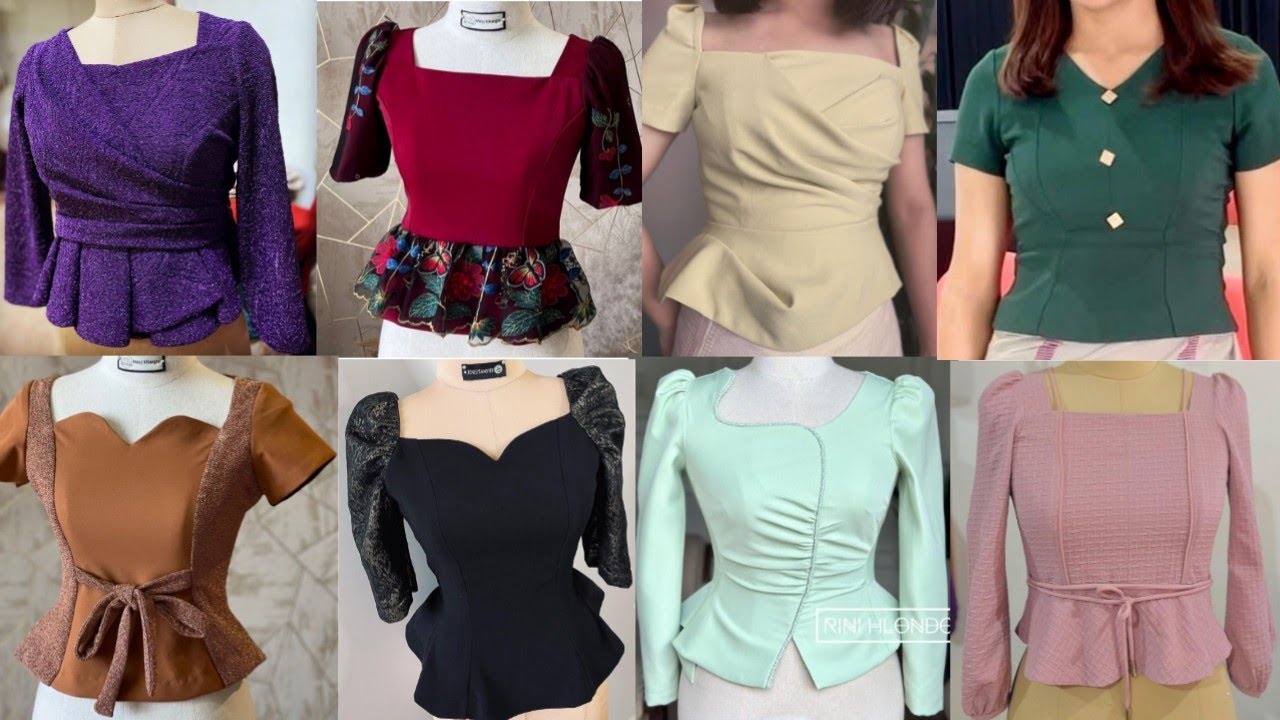 Sunday dress mizo design latest collection/beautiful tops design - YouTube