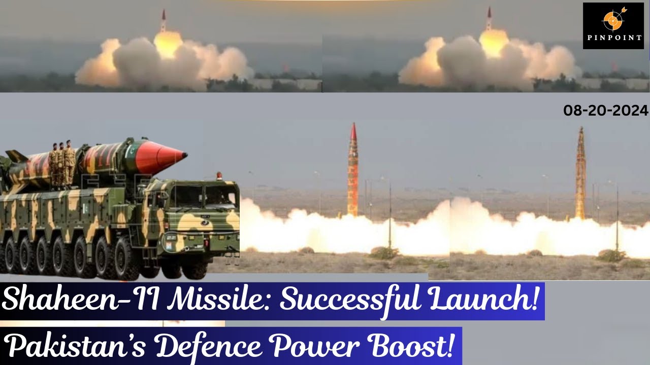 Pakistan Successfully Conducts Training Launch Of Shaheen-II |Major ...