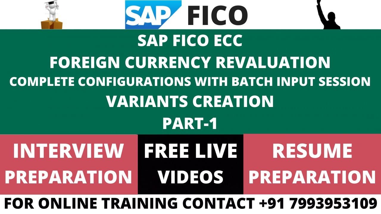 SAP FICO ECC, FOREIGN CURRENCY REVALUATION CONFIGURATIONS WITH BATCH ...