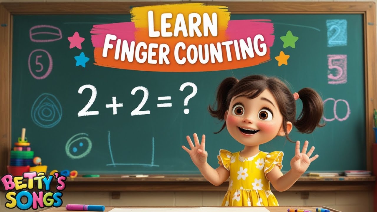 LEARN Finger Counting & Add Them Up with these FUN Kids Songs! - YouTube