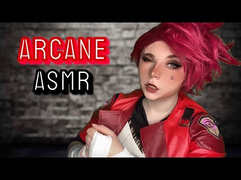 Arcane (ASMR) *Vi finds out your crush* {personal attention} - YouTube