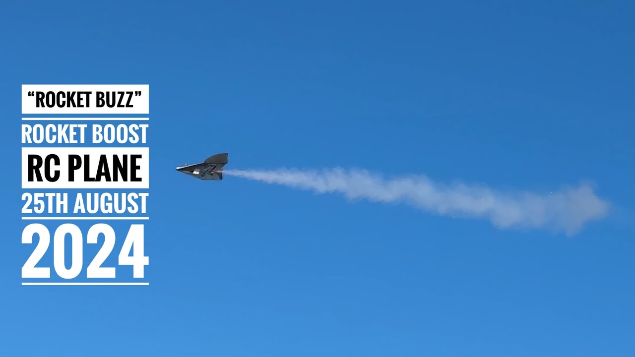 Rocket Buzz Rocket Boost Plane 4k 30fps - YouTube