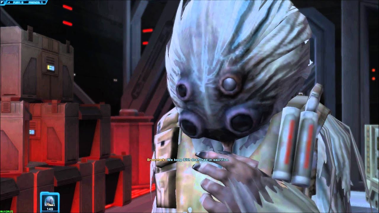 SWTOR SW Fifth Conversation with Broonmark - Outsider No More - YouTube