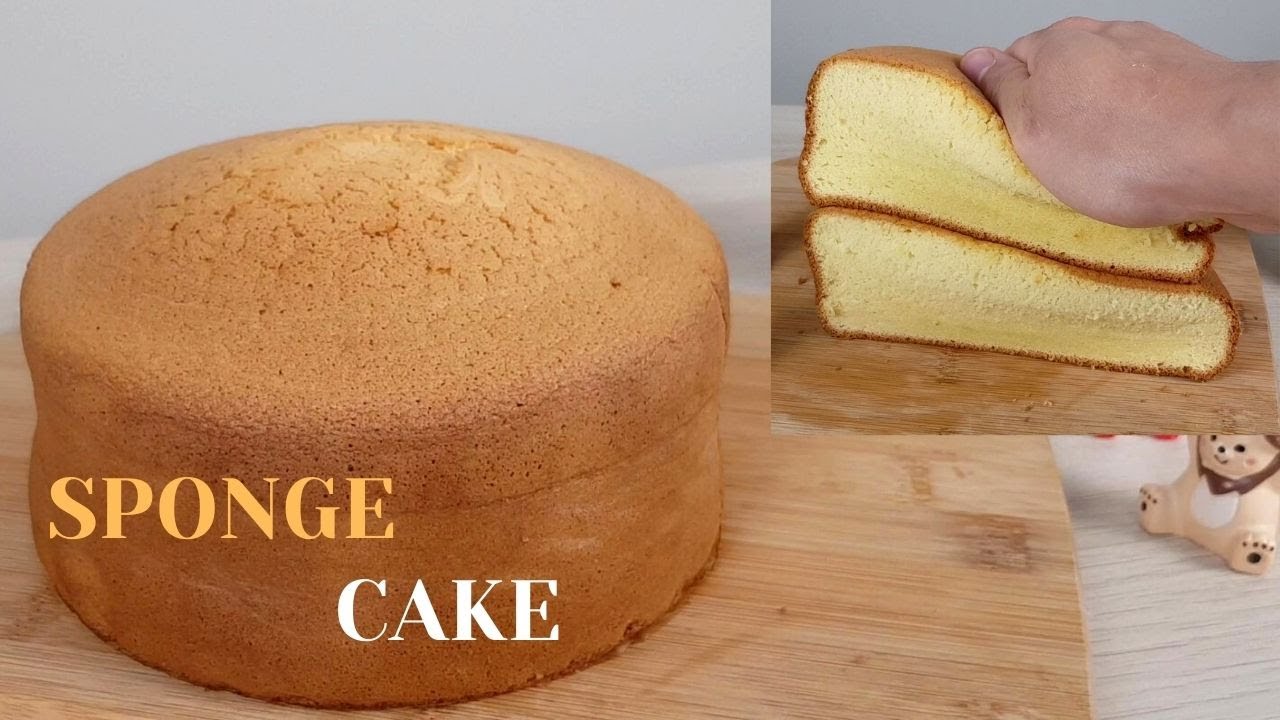 Vanilla Sponge Cake - YouTube