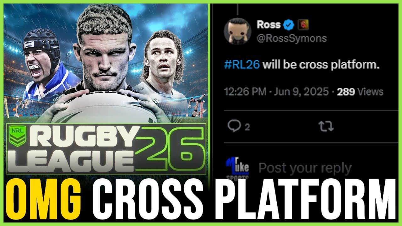 Rugby League 26 WILL Have Cross-Platform Play 😱😱😱 - YouTube