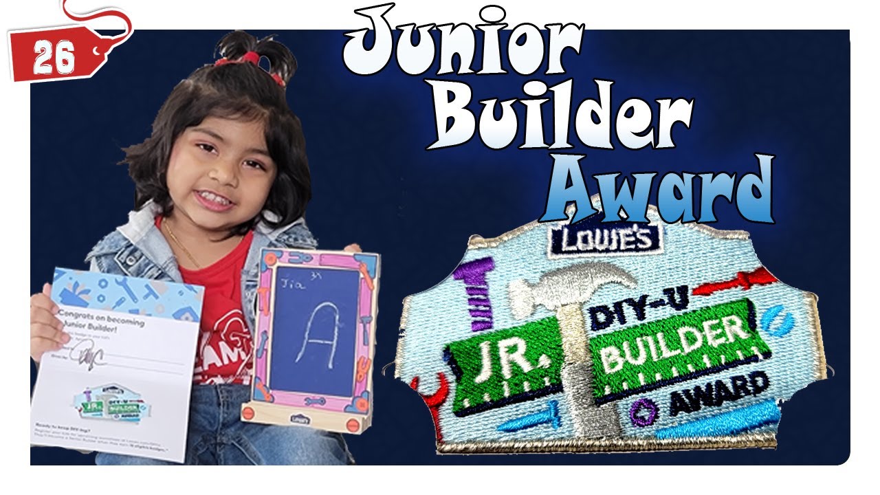 Junior Builder Award @JiasCuteWorld #shorts #viral #ytviral #trending # ...