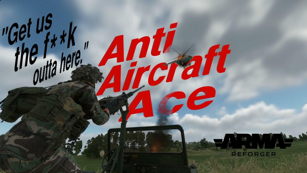 Arma Reforger - Anti Aircraft Ace - YouTube