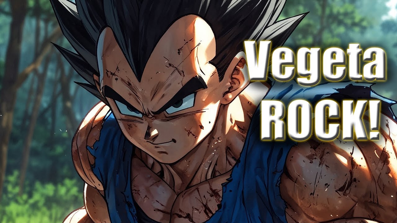 Dragon Ball Z Rock de Vegeta - YouTube