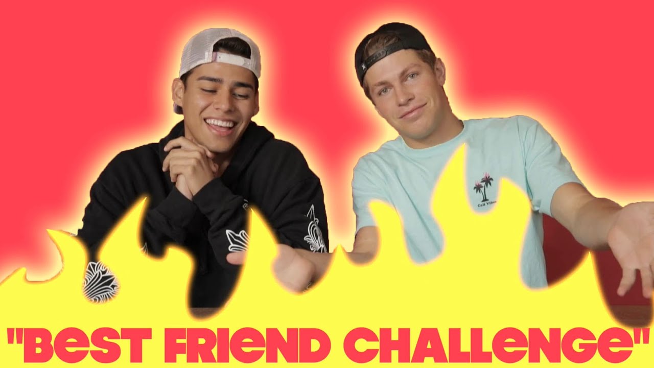 BEN AZELART AND ANDREW DAVILA | BEST FRIEND CHALLENGE - YouTube