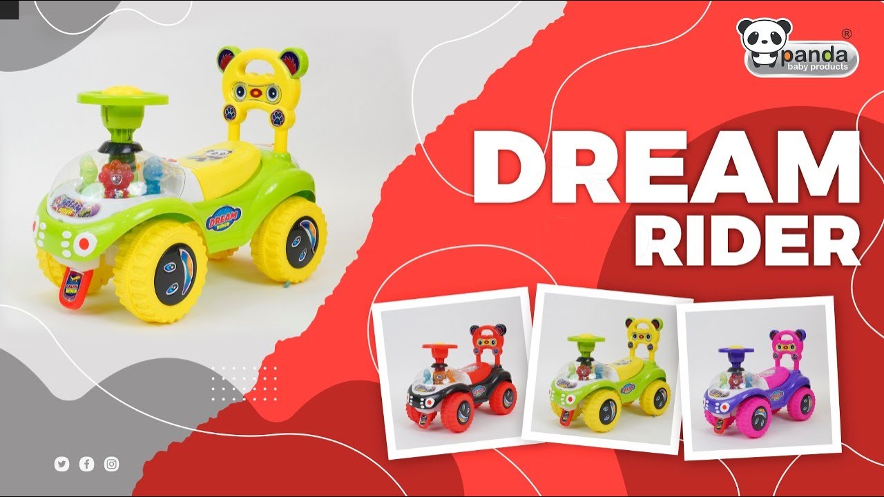 Panda Dream and Ruff Rider assembly video| PANDA BABY PRODUCTS ...