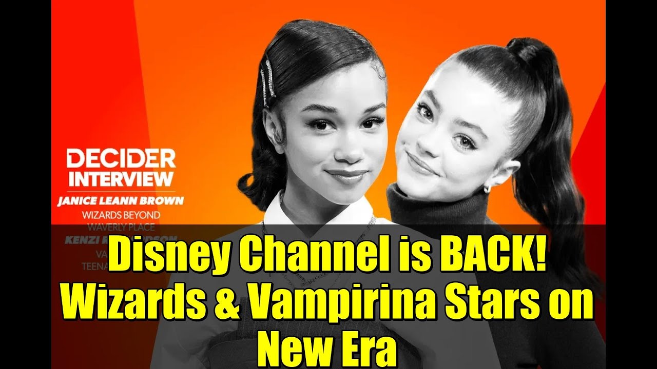 Disney Channel is BACK! Wizards & Vampirina Stars on New Era - YouTube