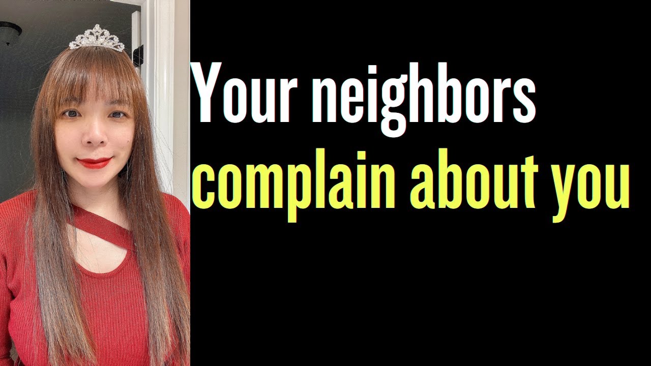 God says, your neighbors complain about you. #propheticword # ...