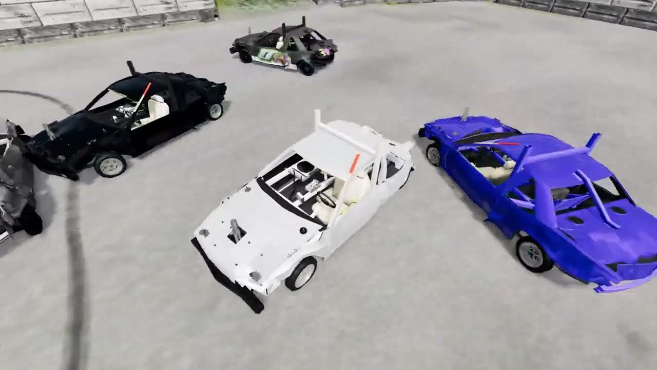 | W-Body & Welded Wagon | BeamNG Derby RP | Episode 212 | BeamNG ...