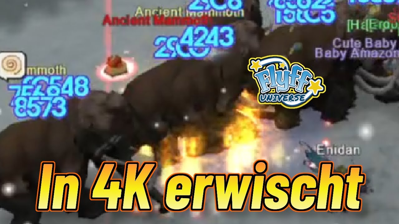 Flyff Universe - Hörschaden vom Flyff spielen, Red Drop in 4K erwischt ...