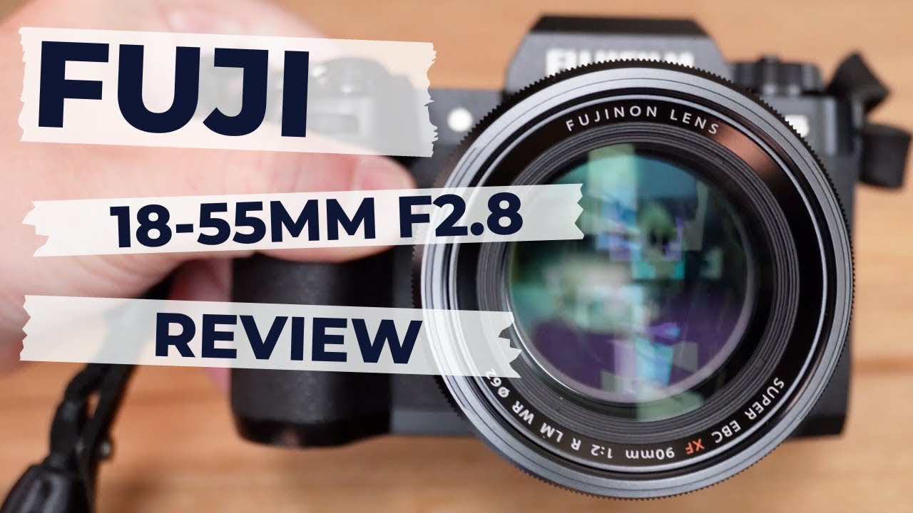 Review Fujifilm 18-55mm kit lens - YouTube