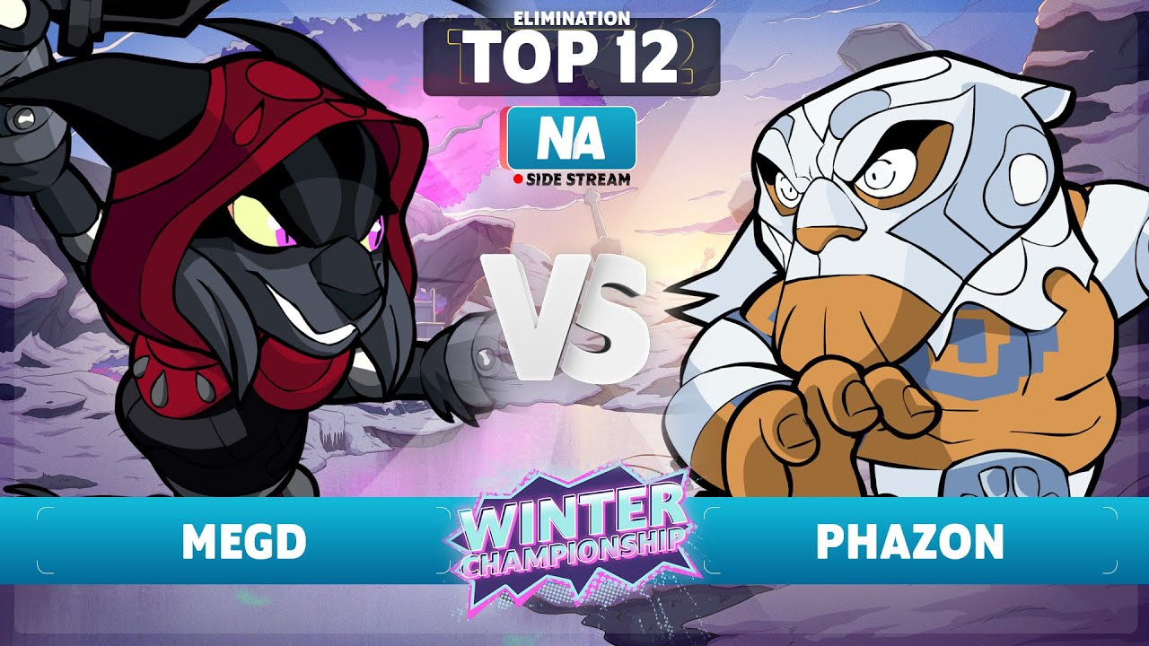 megD vs. Phazon - Elimination Top 12 - NA - Brawlhalla Winter ...