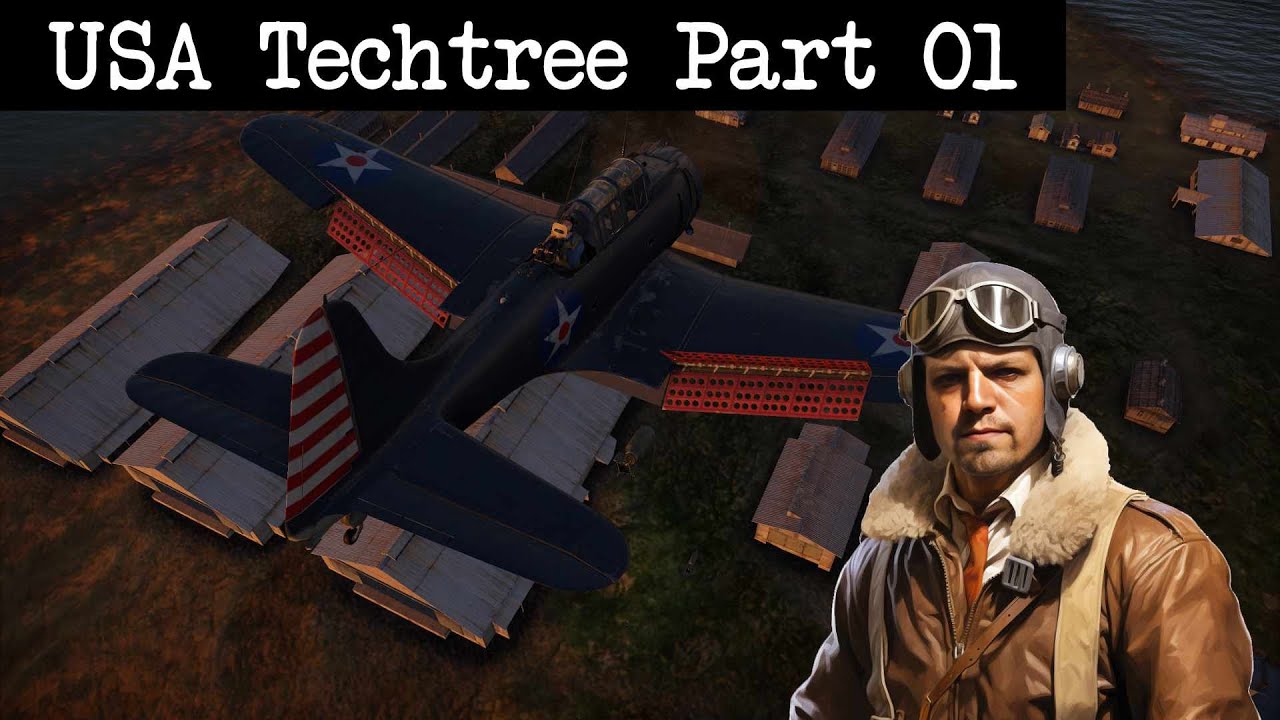 Learning the USA Aviation Techtree A Beginners Guide War Thunder Part 1 ...