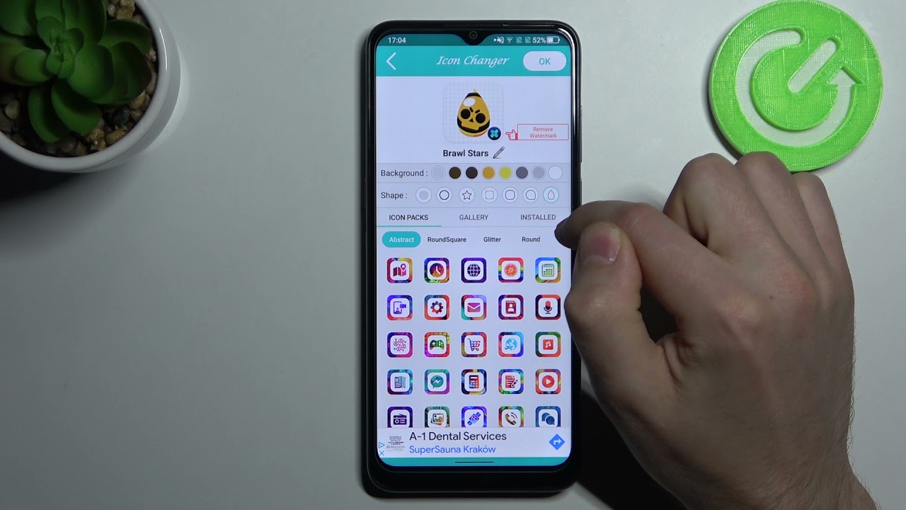 How to Change Icons Shape in Alcatel 1S 2021? Adjust Shape of Icons in ...