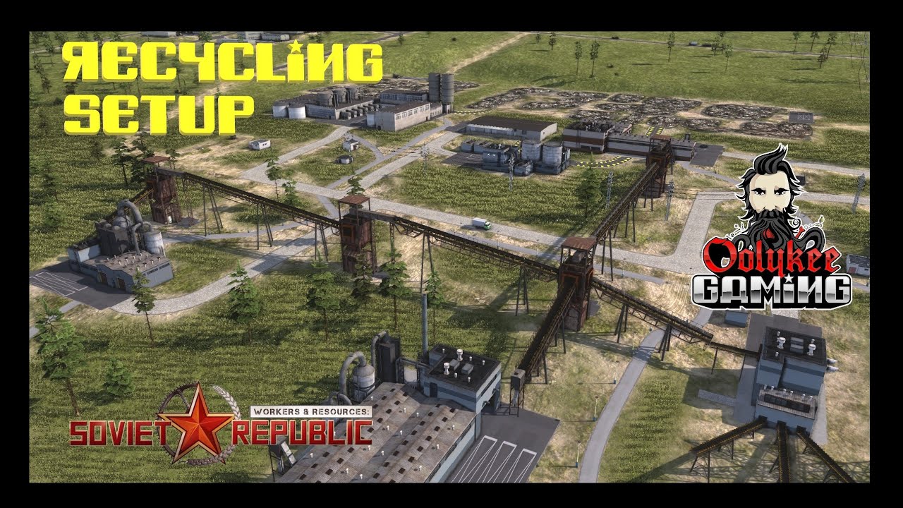 NEW SERIES Soviet Republic - Waste Management - Ep.4 - Recycling ...