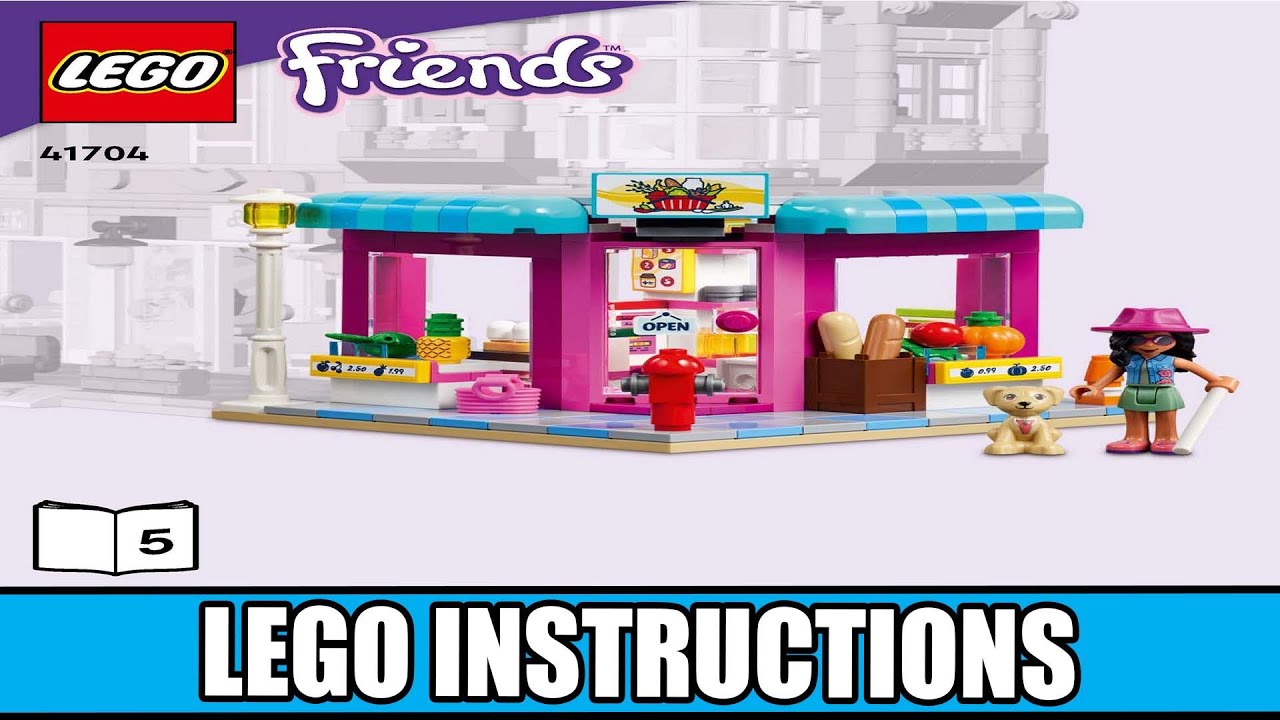 LEGO Instructions | Friends | 41704 | Main Street Building (Book 5 ...